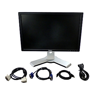 LCD MONITOR DELL,2009WT, VGA & DVI, 20 LCD, BLACK, REGULAR STAND