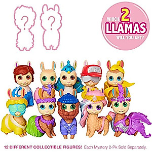 Who's Your Llama Surprise Figures! Series #3 – 10 Different Collectible Figures Available! Includes 2 Mystery Pack for A Total of 2 Toy Llama Figurines [Amazon Exclusive 2 Pack]