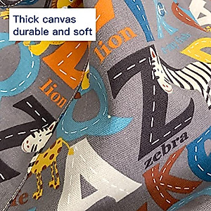 YuppieLife Kids Animal Storage Bean Bag Cover (No Filling) Extra Large stuff'n Sit|Toy Organizer|Carrying Handle|Available for Kids and Teenager|Cuddle Chair（27“,Letter）