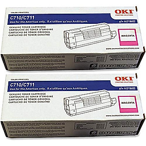44318602 Toner, 11,500 Page-Yield, Magenta, Sold as 2 Each