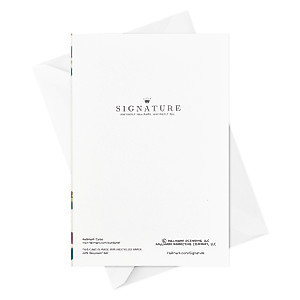 Hallmark Signature Graduation Card (Every End Is a Beginning Ralph Waldo Emerson Quote)