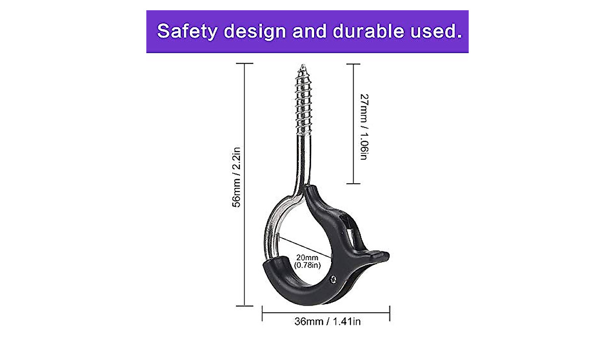 Q-Hanger 20 PCS - Secure Hooks for Outdoor Lights