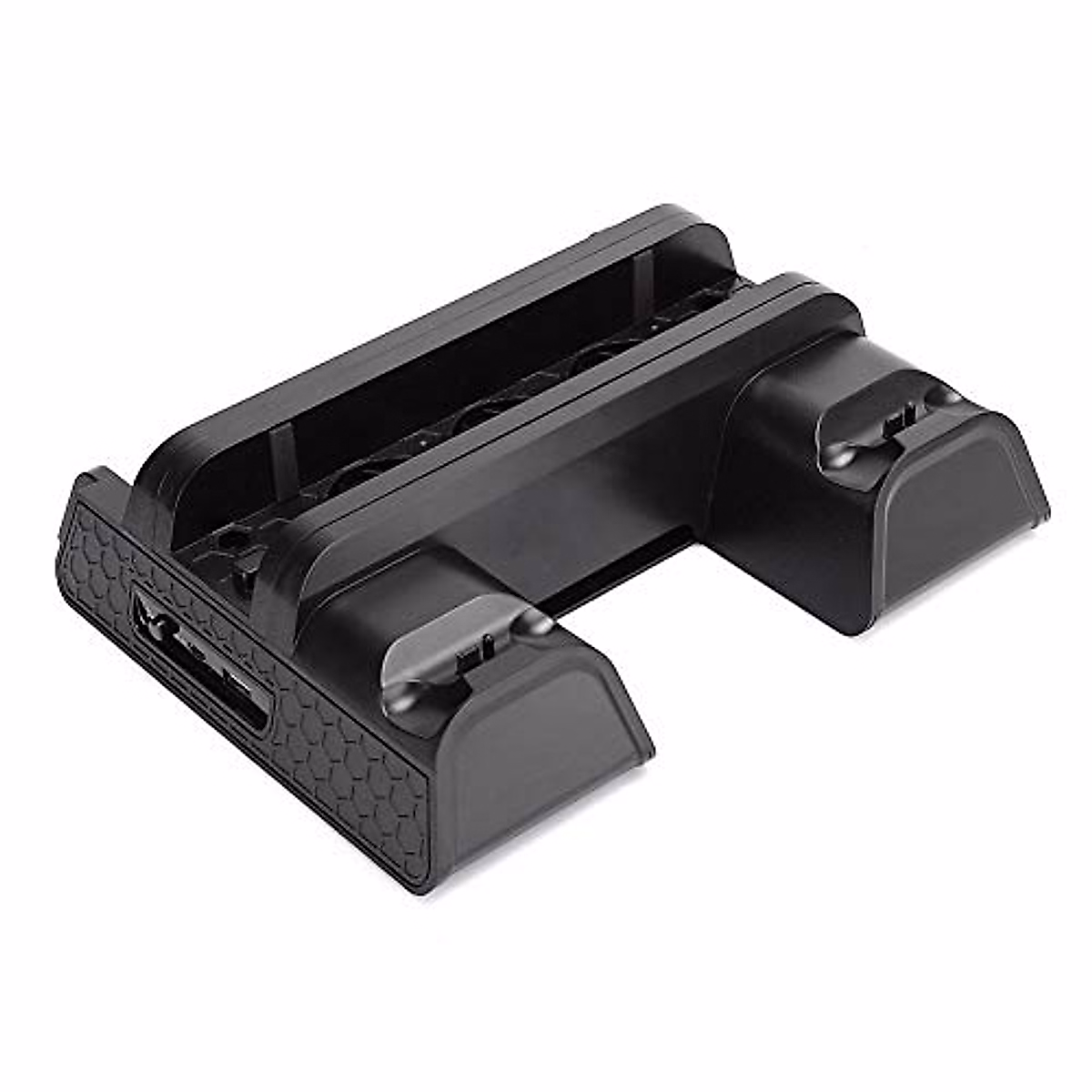 Bewinner1 for PS4 Stand Cooling Fan, Multi-Function Cooling Heat Dissipation Bracket Fan Card Rack Game Machine Charging Dock Station for PS4 Handle Gamepad