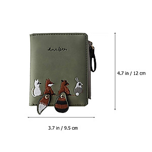 Kawaii Wallet Cute Wallets Animal Purses Wallet Purse Coin Pouches Wallet Aesthetic Foldable Purse