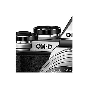 Olympus OM-D E-M10 with M.Zuiko ED 14-42mm 1:3.5-5.6 EZ Lens - Silver - International Version (No Warranty)