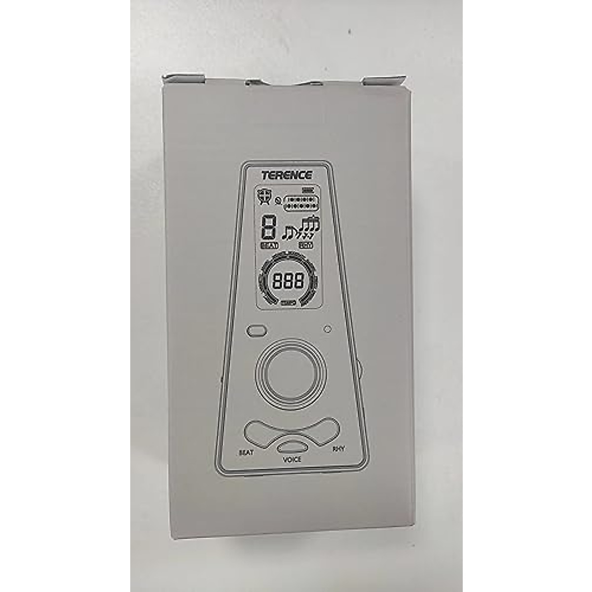 Digital Metronome with Timer, Electronic Vocal Metronome for Piano Guitar Violin and Other Instrument, Adjustable and Timed