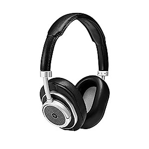 MASTER & DYNAMIC MW50+ Wireless Bluetooth Headphones - Premium Over-The-Ear Headphones - Noise Isolating - Studio & Recording Quality Headphones