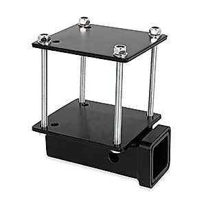 Camco 48473 Eaz Lift RV Bumper Hitch | Allows You to Mount Hitch-Mounted Accessories to Your RV Bumper | For Standard 4" Bumpers