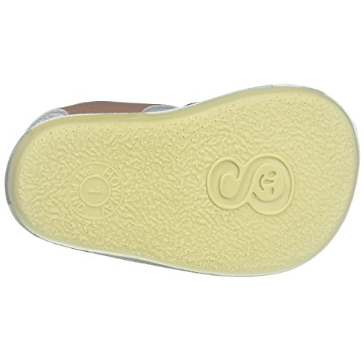 Saltwater by Hoy Baby-Girl's Sun-San Sea Wee-K Flat Sandal, Rose Gold, 2 M US Infant