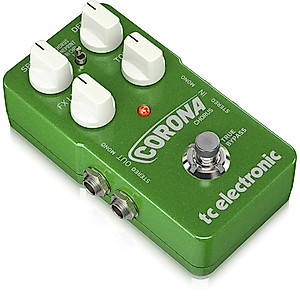 TC Electronic CORONA CHORUS TonePrint-Enabled Chorus Pedal with 2 Built-In Choruses, Tone Adjustment Control and Stereo I/O