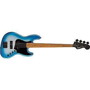 Squier Contemporary Jazz Bass, Sky Burst Metallic, Roasted Maple Fingerboard