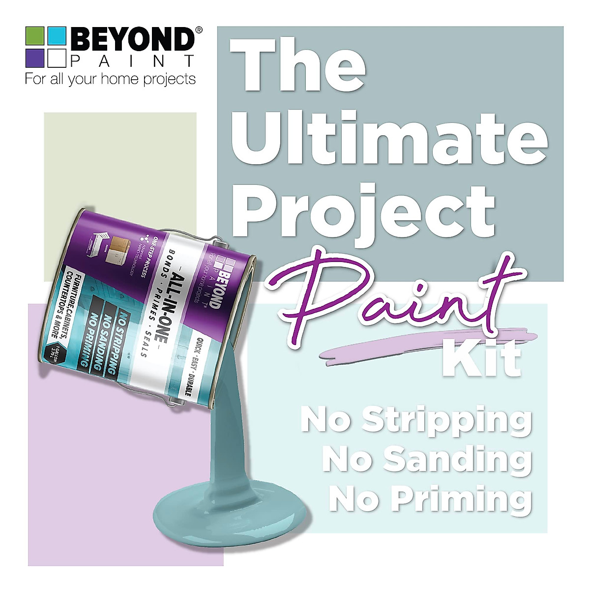 Beyond Paint Multi-Purpose Paint Toolkit for Cabinets, Countertops, Furniture and Doors