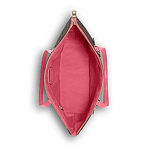 Coach Gallery Tote Shoulder Bag, Brn/Watermelon