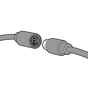 XUKEKOY 2 Pack Replacement Dongle USB Breakaway Cable for Xbox 360 Wired Controllers - Dark Grey