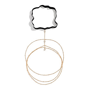 Sexy Multi-layer Pearl Pendant Leg Chain Summer Beach Adjustable Thigh Chain Jewelry Bikini Body Thigh Chain Jewelry for Women