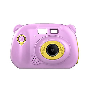 LINXHE Kids Digital Camera for Boys & Girls - 2.0 Inch Selfie Camera for Kids, 1080P Rechargeable Children Video Camera for Christmas New Year Gift (Color : Pink)