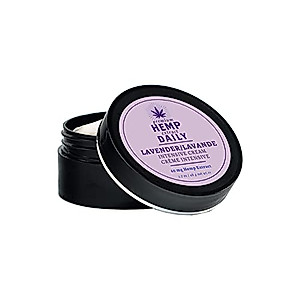 Premium Hemp Extract Daily Earthly Body Intensive Topical Cream - Great Rub for Skin, Muscles, Knees, Joints, Back, Neck and Shoulder - Organic Ingredients | 1.7 Ounces (Lavender, Pack of 1)