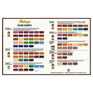 Fiebings Navy Blue Leather Dye, Alcohol Based Dye