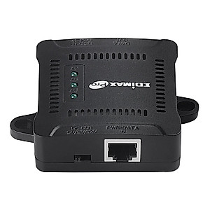 Edimax Pro Compact Gigabit PoE+ Splitter with Adjustable 5/9/12V x 2A Output, IEEE 802.3at, Delivers Data and Power from PoE Runs to Non-PoE Devices for up to 100 Meters, GP-101ST