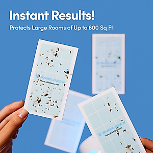 Shieldeck BuzzTrap Refills - 8-Pack Sticky Pads - Indoor Flying Insect Trap - Plug-in Fly, Fruit Fly, Gnat, and Mosquito Trap (8 Refills - No Device)