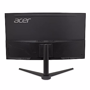 Acer Nitro 31.5" FHD 1920 x 1080 1500R Curved PC Gaming Monitor | AMD FreeSync | 75Hz Refresh | 1ms VRB | VESA Mountable | Height, Tilt, Swivel Adjustable | 1 x HDMI 1.4 Port & VGA | XZ320QR bih,Black