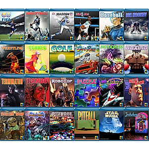 BeiErMei Raspberry Pi 4B 400 Game System Retropie RetroArch EmulationStation Preloaded 64GB Games Plus Data with Class 10 MicroSD TF Card, Only Work with Raspberry Pi 4B 400, KODI+LXDE Video Previews