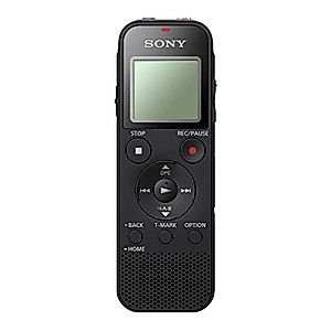 Sony ICD-PX470 Stereo Digital Voice Recorder with Built-in USB Voice Recorder and 16GB Class 10 Micro SDHC Card Bundle (2 Items)