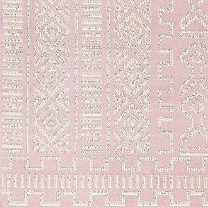 Artistic Weavers Dianne Area Rug 5'3" x 7'3", Pale Pink/Cream