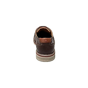 Florsheim Men's Neufeld Cap Toe Oxford, Brown Crazy Horse, 8