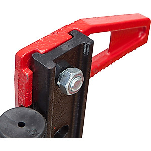 Torin ARA9446T 33" Ratcheting Off Road Utility Farm Jack, 3 Ton (6,000 lb) Capacity, Red