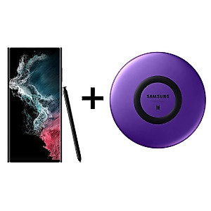 Galaxy S22 Ultra Smartphone, Factory Unlocked SIM Free, 256GB, 8K Camera & Video, Brightest Display, S Pen, Long Battery Life, Fast 4nm Processor, Korean International Version, Phantom Black(SM-S908N)