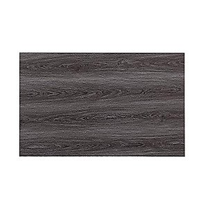 Lexicon Zahra Wood and Metal Dining Table, 48" x 30", Gray