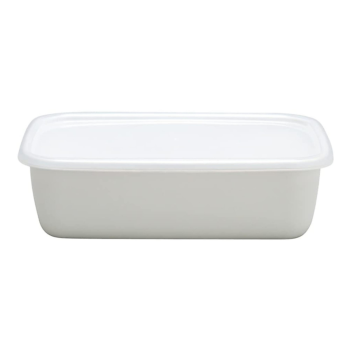 Noda Horo, Japanese Enamel Food Container, Stockpot, Medium Size, Made in Japan, 0.85 L