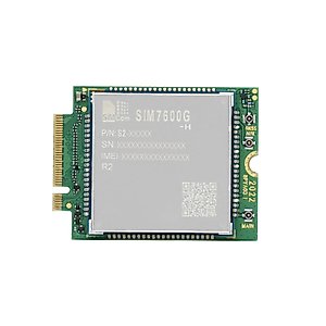 Waveshare SIM7600G-H-M.2 SIMCom Original 4G LTE Cat-4 Module Global Coverage with GNSS Support M.2 B Key Connector LTE-TDD LTE-FDD HSPA+ GSM GPRS Edge