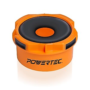 POWERTEC 70354 Dust Port Adapter for 1-3/4" ~ 2-1/2" Port to 4 Inch Dust Collection Hose, Quick Connect Hose Reducer Fittings for Table Saw, Planer, Jointer and Various Power Tools (Patent pending)