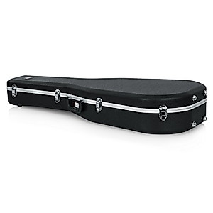 Gator Cases Deluxe ABS Molded Case for Dreadnought Style Acoustic Guitars (GC-DREAD),Black