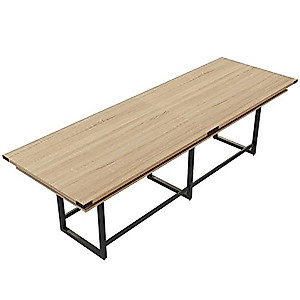 Safco Mirella Conference Table, Standing-Height, 12'