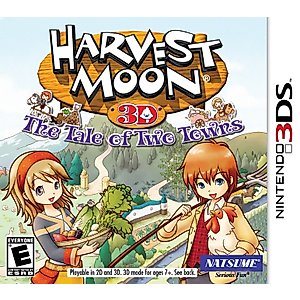 Harvest Moon: Tale of Two Towns - Nintendo 3DS (Renewed)