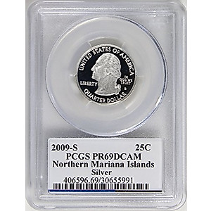 2009 S Northern Mariana Islands Territorial Quarter PCGS PR-70
