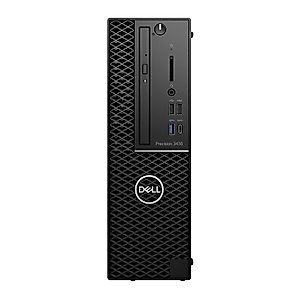 Dell Precision 3430-SFF, Core i5-8500 3.0GHz, 16GB RAM, 256GB Solid State Drive, Windows 10 Pro 64Bit, (Renewed)