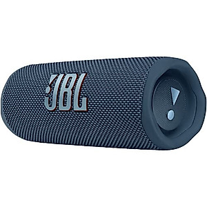 JBL FLIP 6 Portable Wireless Bluetooth IP67 Waterproof Speaker Bundle with Boomph Silicone Protective Case - Blue