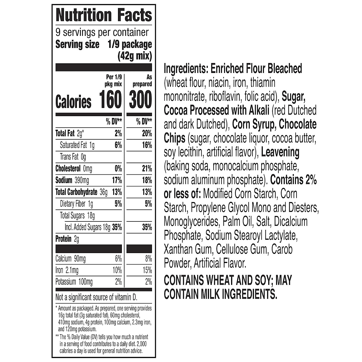 Betty Crocker Delights Super Moist Triple Chocolate Fudge Cake Mix, 13.25 oz