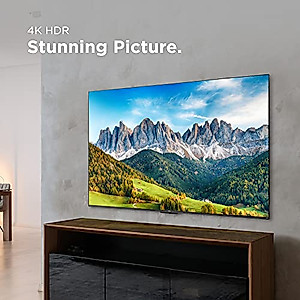 TCL 50" Class 4-Series 4K UHD HDR Smart Roku TV – 50S455 2022, Black