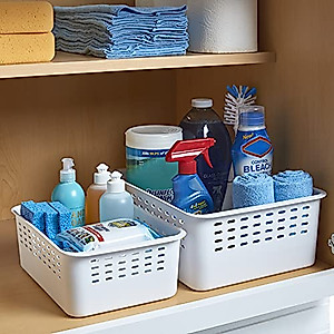 Copco Basics Small Storage Basket, White