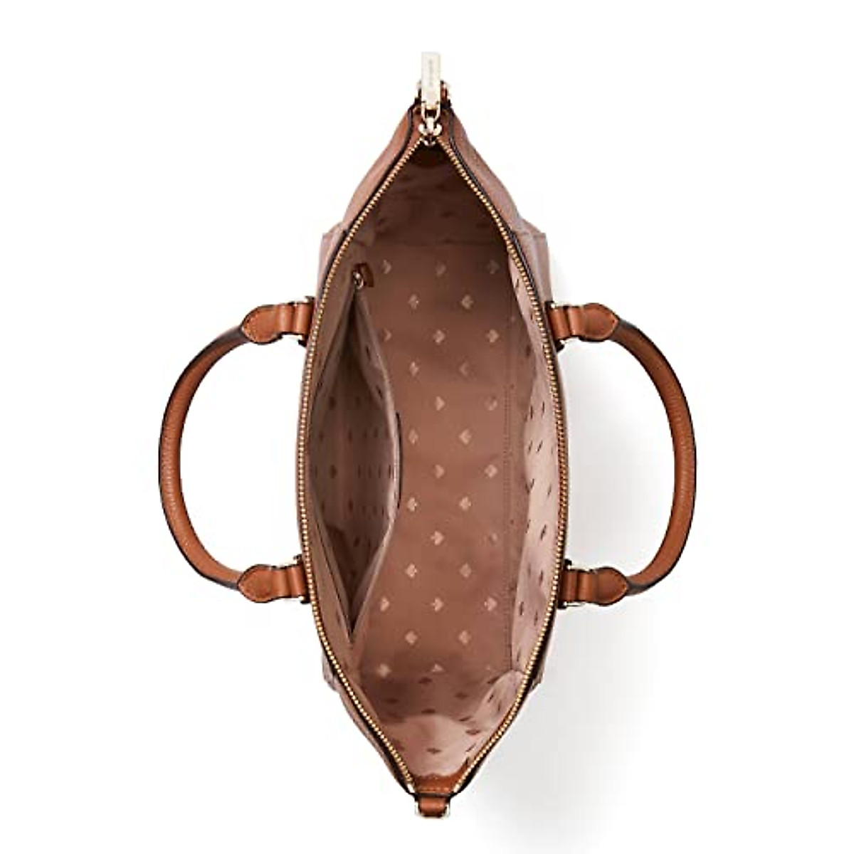 Kate Spade New York Parker Medium Leather Satchel Warm Gingerbread