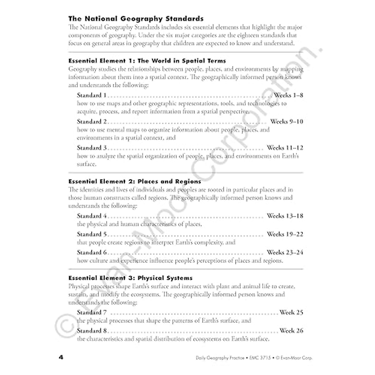 Evan-Moor Daily Geography Practice, Grade 6, Homeschooling and Classroom Resource Workbook, Reproducible Worksheets, Teaching Edition, Downloadable Maps, USA, World, Continents, Oceans, Countries