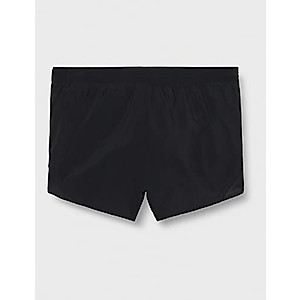 Under Armour Womens Fly By 2.0 Running Shorts , Black (001)/Black , X-Large