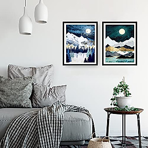 HUBENDMC 6 Pack Diamond Painting Kits for Adults,Diamond Art Kits with Tools & Accessories,5D Diamond Dots Gem Art Craft Kits-12 x 16 inch (Mountain)