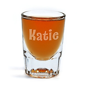 Personalized Shot Glass Engraved with Your Custom Text