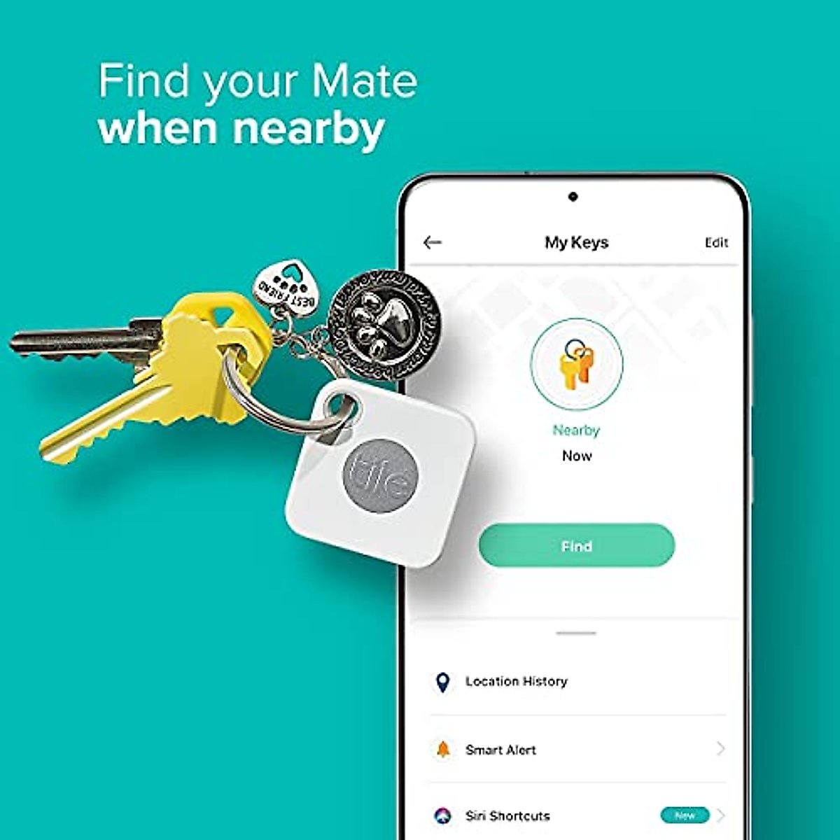 Tile Sport (2017) & Tile Mate (2020) Combo - High Performance Bluetooth Trackers & Item Locators for Keys, Wallets, Remotes & More; Easily Find All Your Things